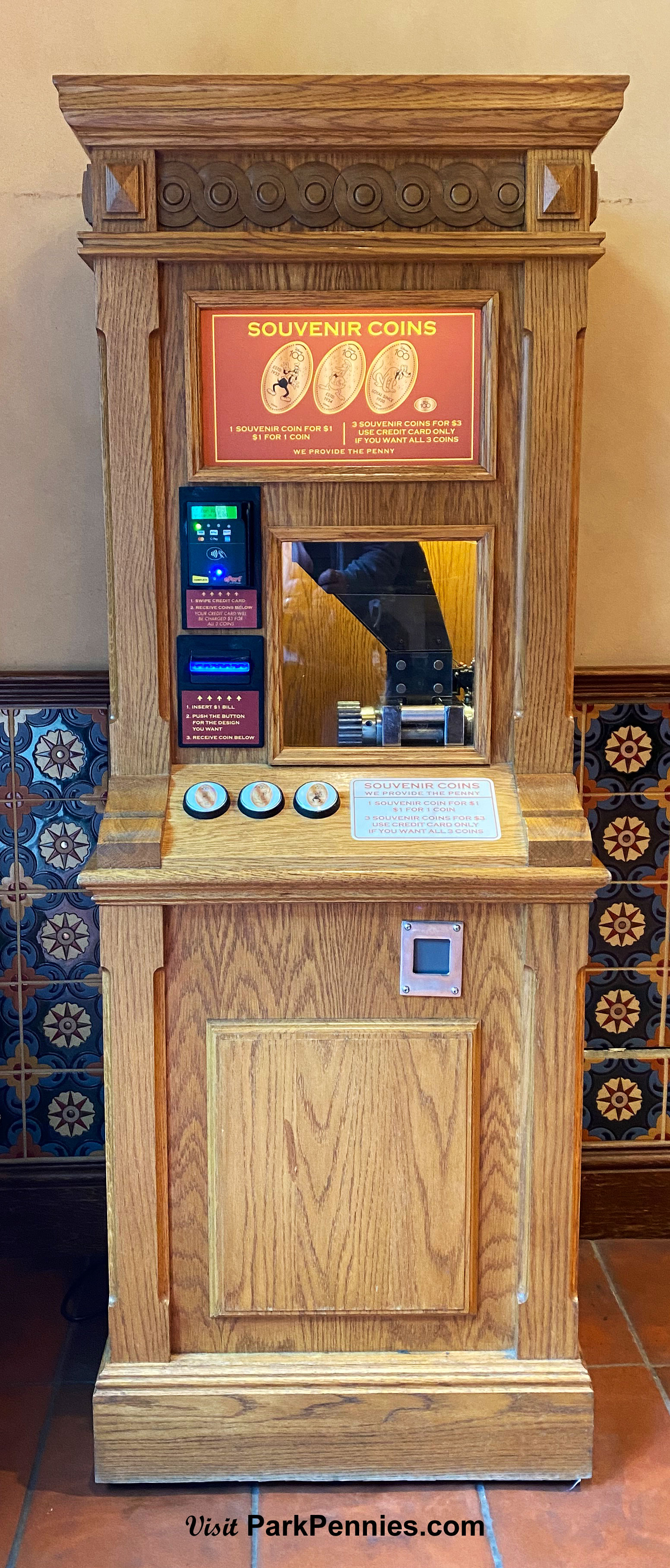 Disney 100 Years of Wonder Pressed Coins