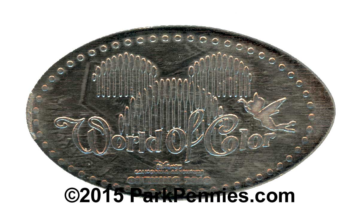 Prototype Pressed Coins from Disneyland
