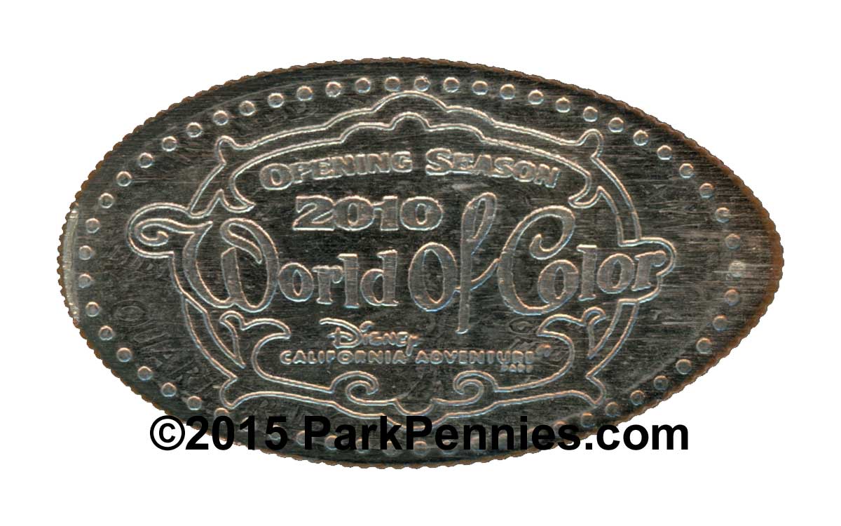 Prototype Pressed Coins from Disneyland