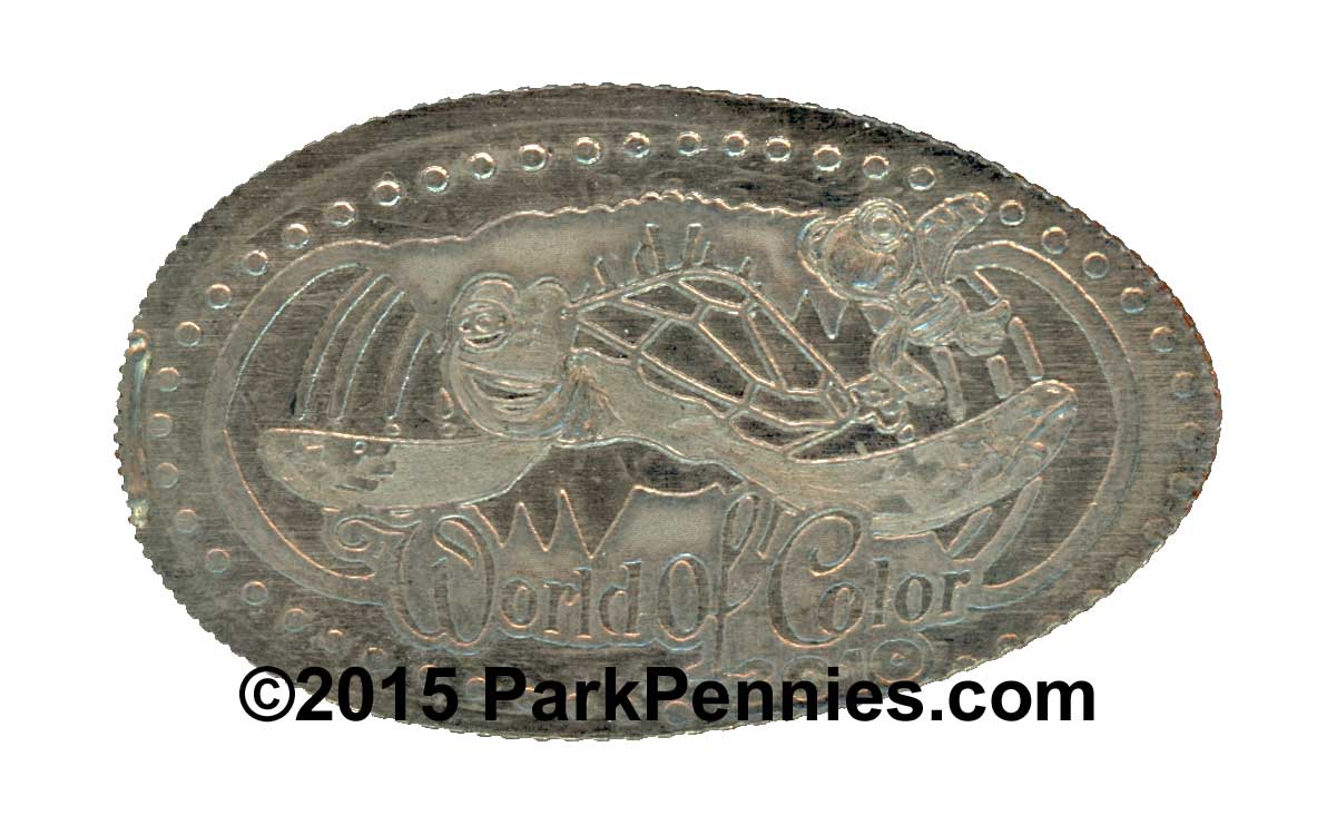 Prototype Pressed Coins from Disneyland