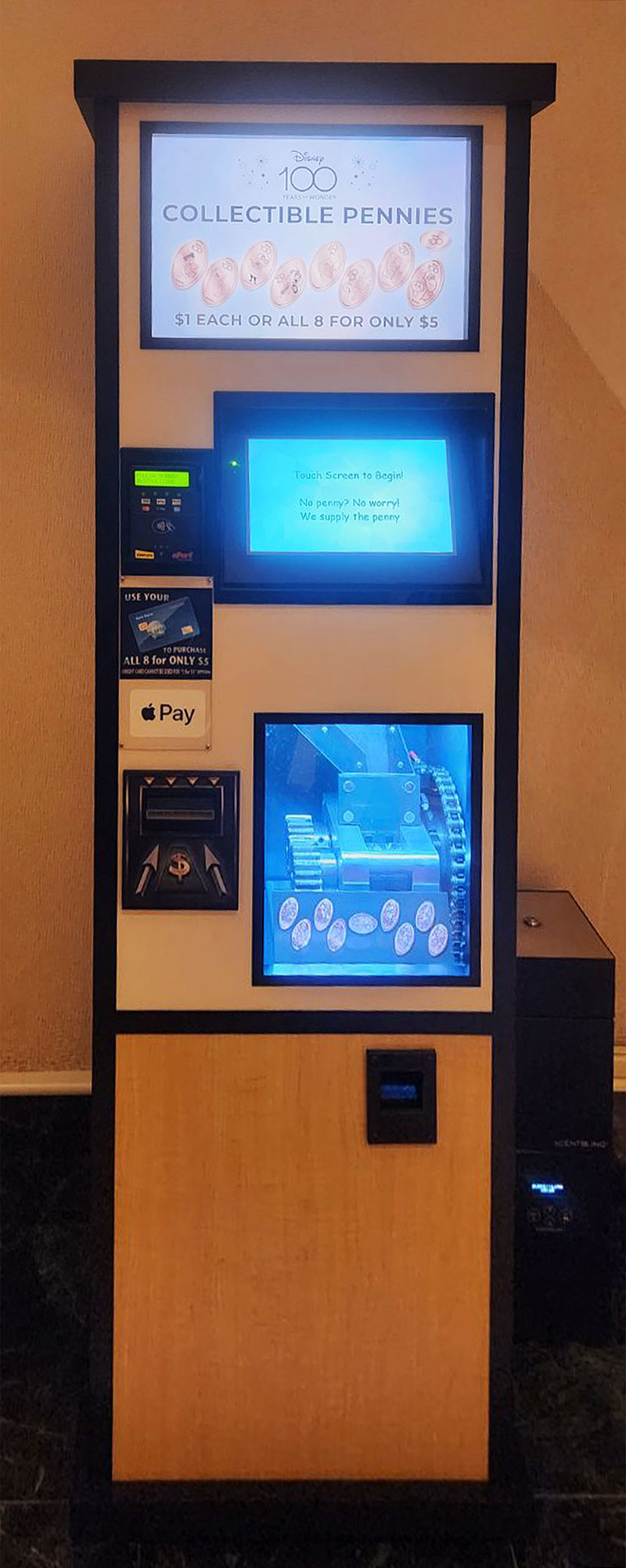 Disney 100 Years of Wonder Pressed Coins